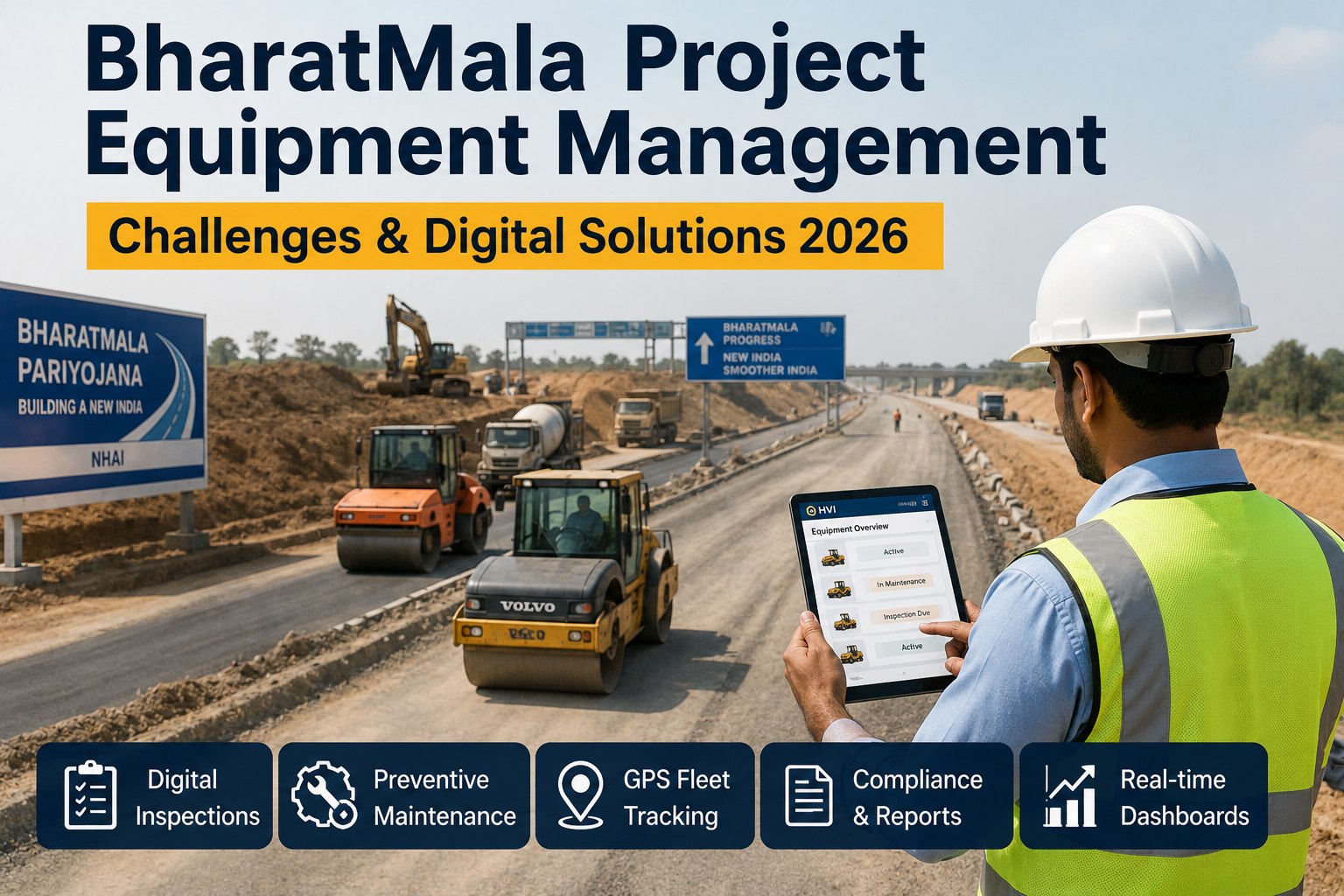 BharatMala Project Equipment Management: Challenges & Digital Solutions
